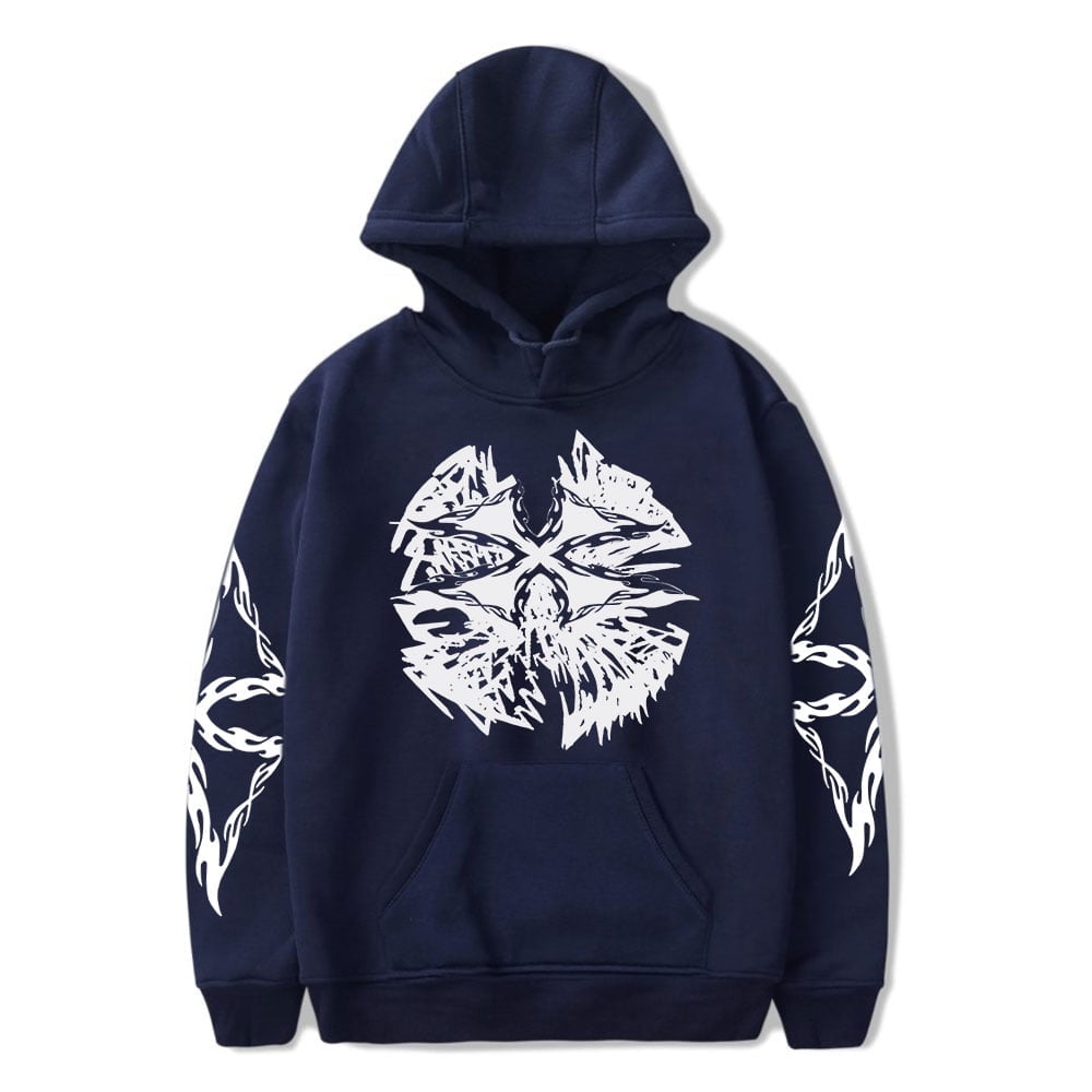 Ken Carson Merch Hoodie A Great Chaos X Teen Thermal LongSleeve Hoodies ...