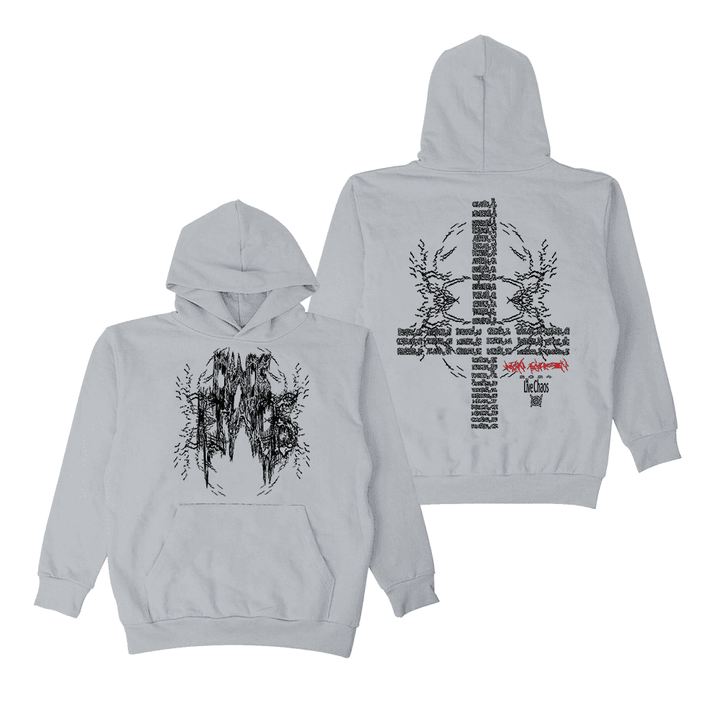 Ken Carson Merch Hoodie Double Chaos Hoodies LiveChaos Tour 2024 Women ...