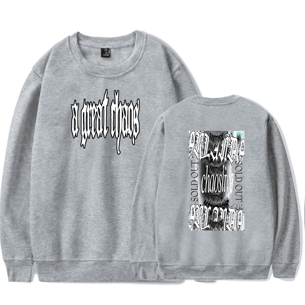 Ken Carson Merch Long Sleeve Sweatshirt Hoodie A Great Chaos ...