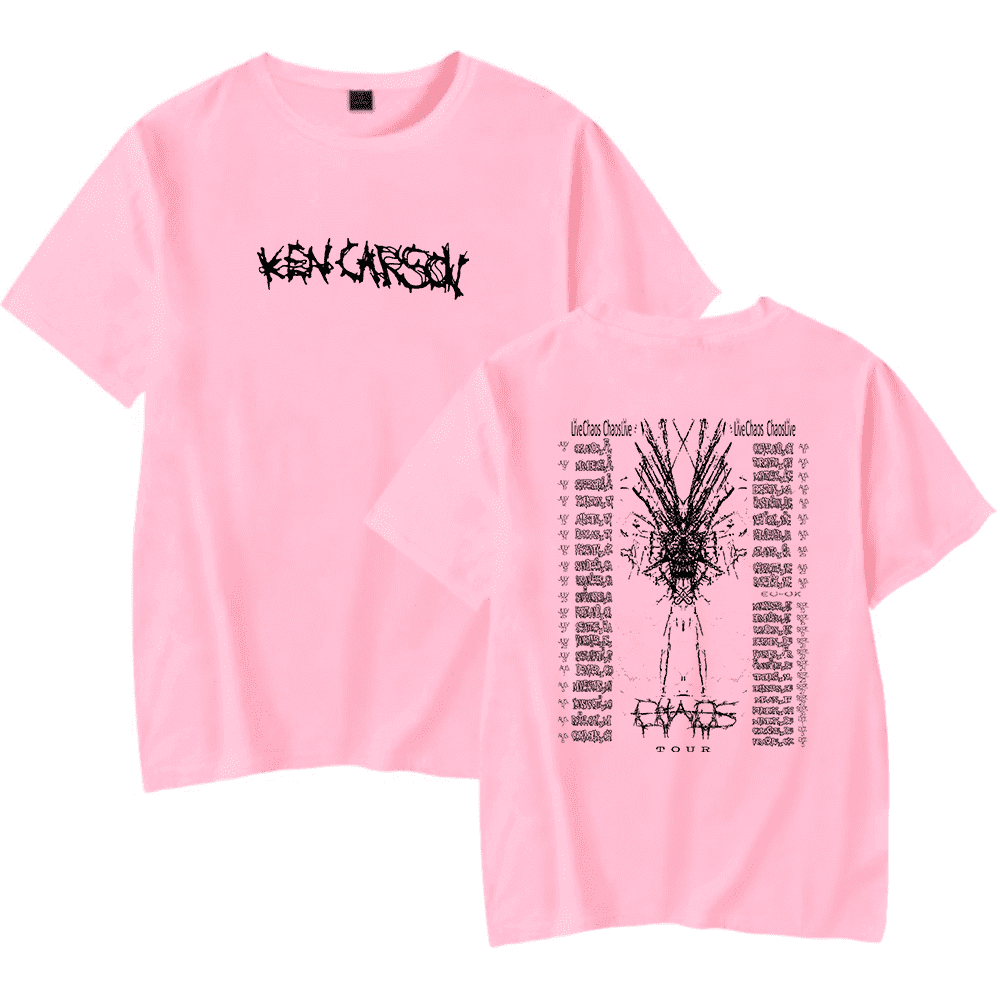 Ken Carson Merch T-Shirt A Great Chaos AGC T Shirt Live Chaos ChaosLive Tour Merch Rapper ...