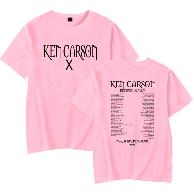 Ken Carson Merch T-Shirt A Great Chaos AGC Tees Tour Merch Rapper ...