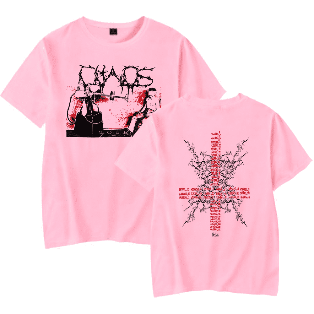 Ken Carson Merch T Shirts A Great Chaos World Tour Tee Merch 2024 New ...