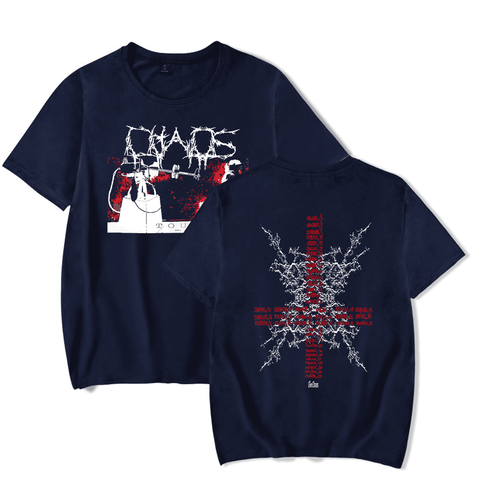 Ken Carson Merch T Shirts A Great Chaos World Tour Tee Merch 2024 New ...