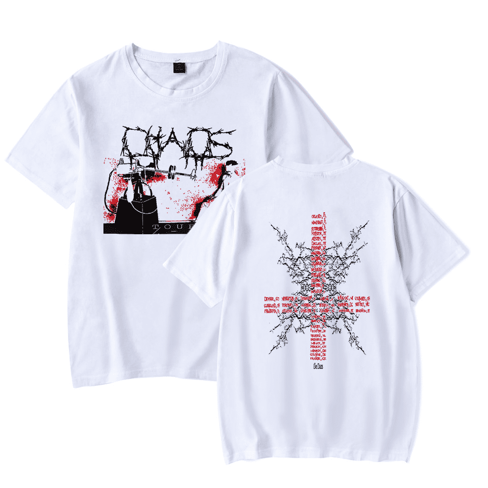 Ken Carson Merch T Shirts A Great Chaos World Tour Tee Merch 2024 New ...