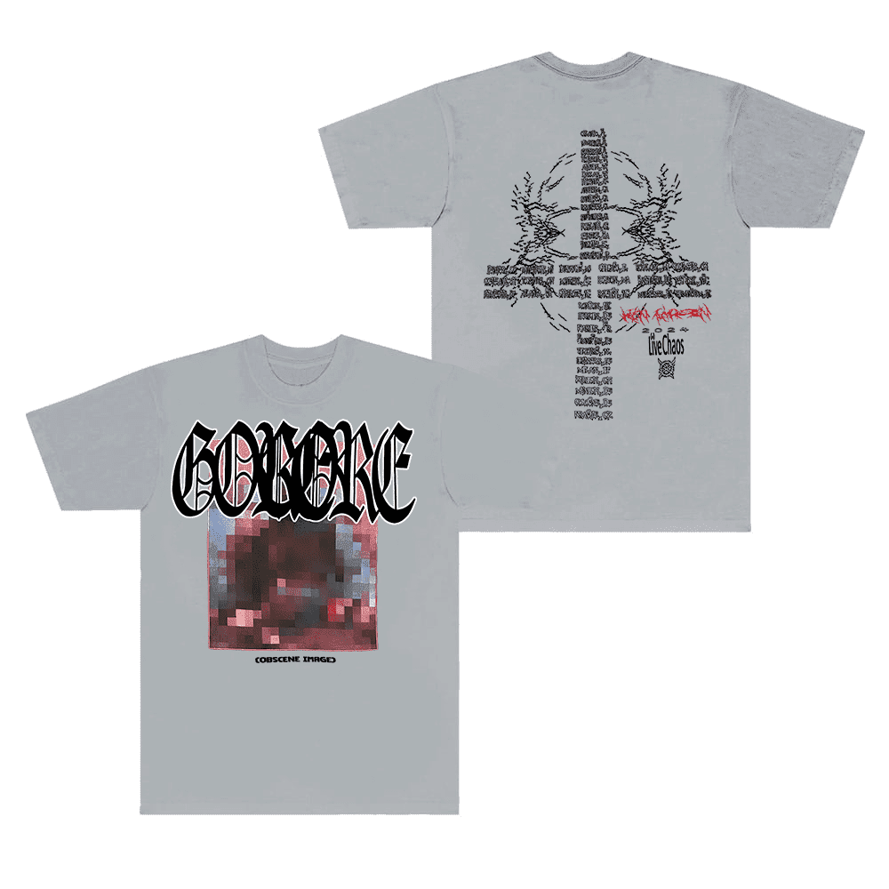 Ken Carson Merch Tee AGC A Great Chaos T-Shirt LiveChaos Tour T Shirts ...