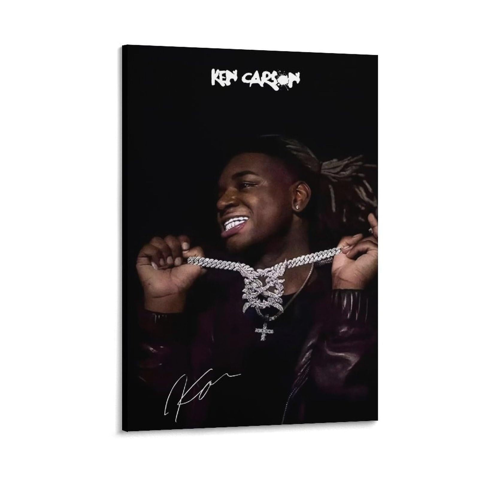 Ken Carson Signed Print Album Poster Prints Canvas Wall Art for Trendy ...