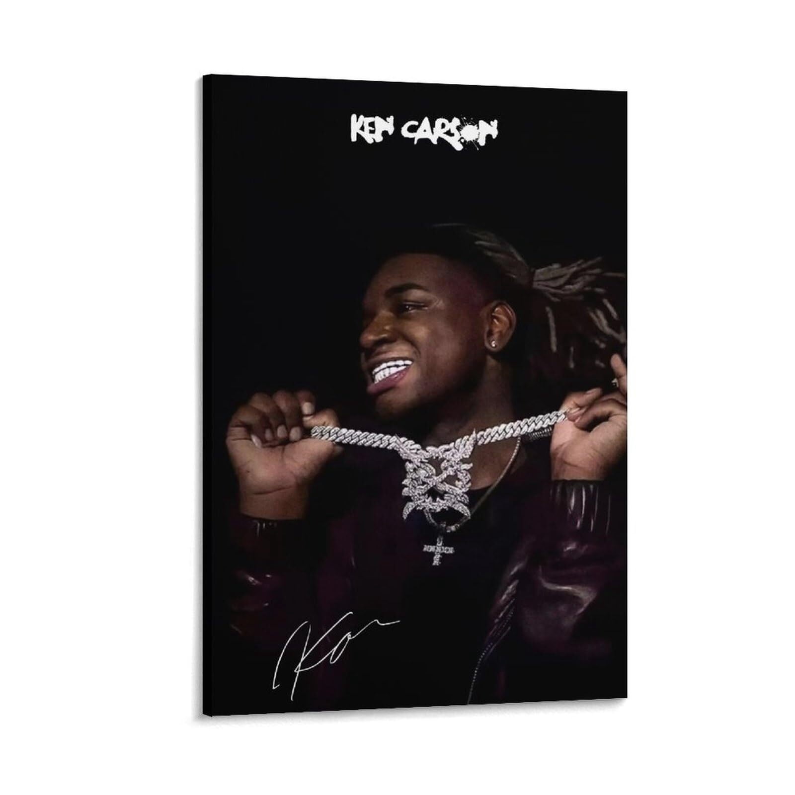 Ken Carson Signed Print Album Poster Prints Canvas Wall Art for Trendy ...