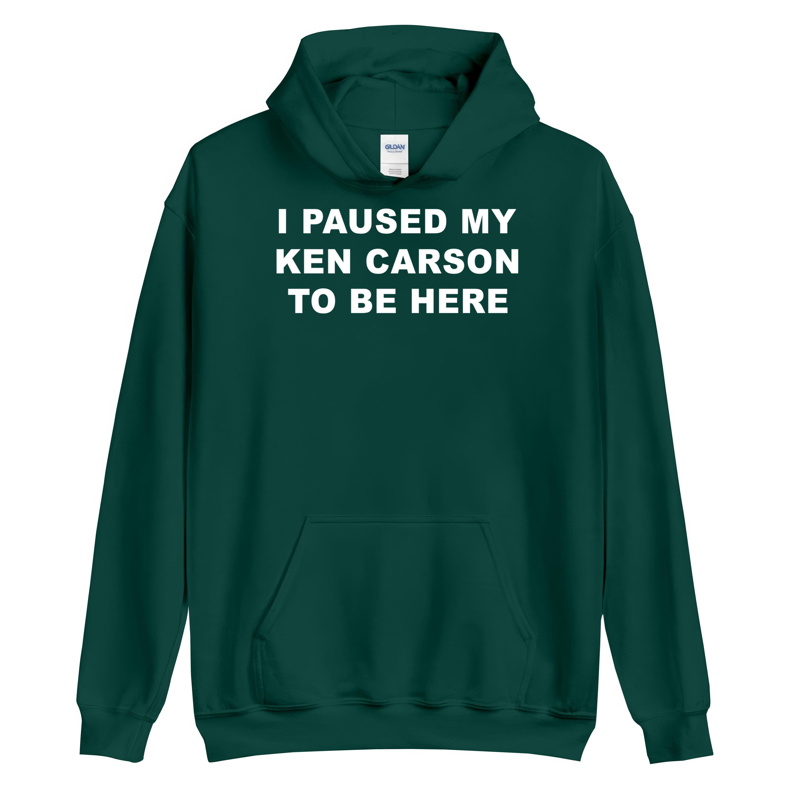 Ken Carson T-Shirt, I Paused My Ken Carson To Be Here, Funny Graphic ...