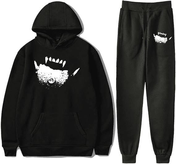Ken Carson merch AGC A Great Chaos Vamp hooded suit Autumn/Winter ...