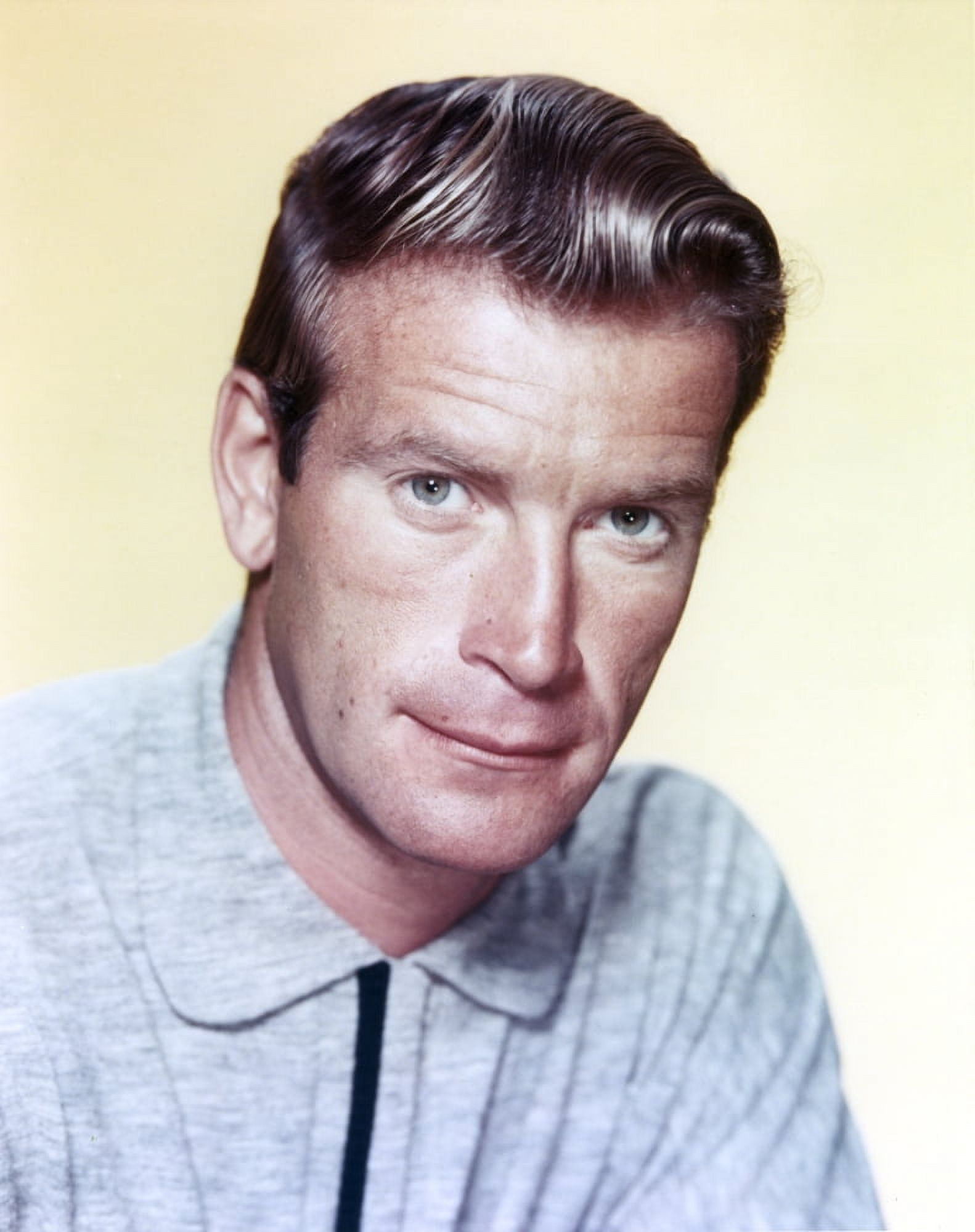 Ken Clarke Portrait in Gray Polo Shirt Photo Print (24 x 30) - Walmart.com