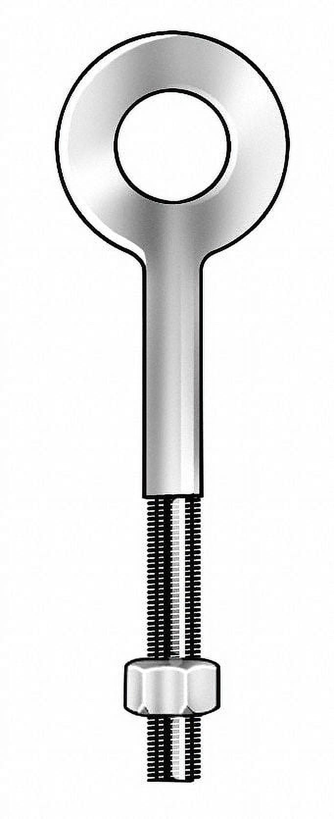 Ken Forging Machinery Eye Bolt, Shank D 1/4 in N2001-2 - Walmart.com