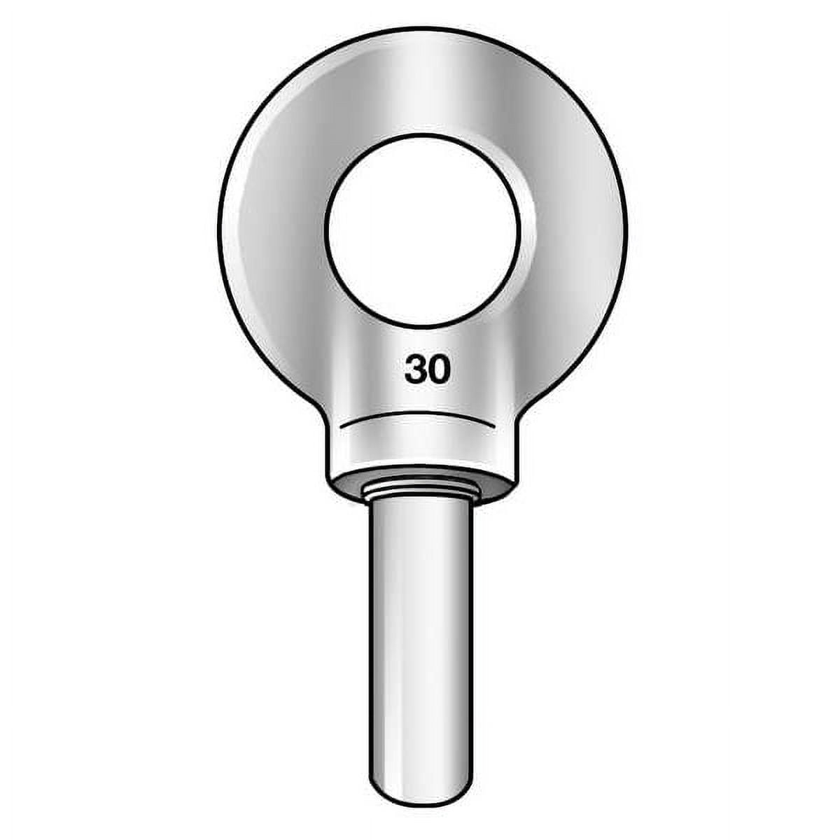 Ken Forging Machinery Eye Bolt, Shank D 3/8 in K2023-316SS-BLANK ...