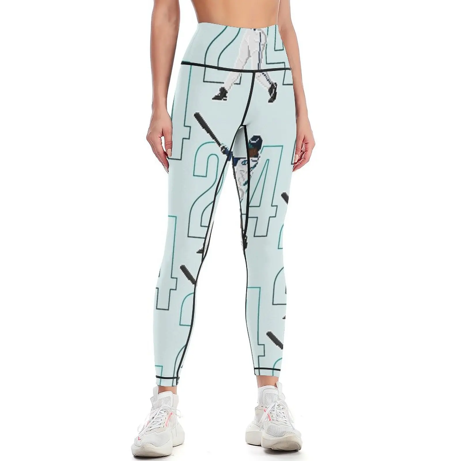 Ken Griffey Jr Leggings leggins push up woman Sports pants for harem ...