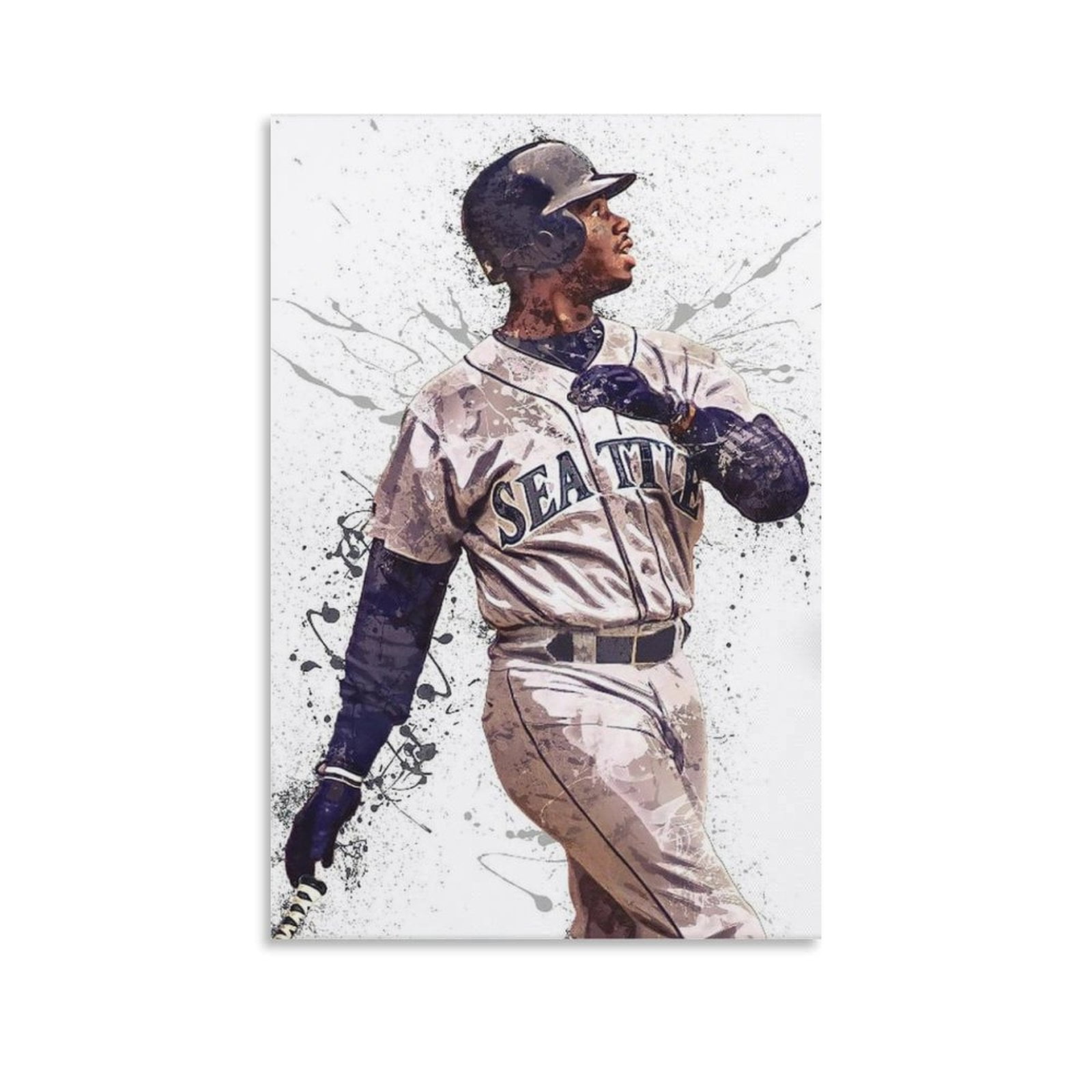 Ken Griffey Jr Poster 9 Wall Art Poster Scroll Canvas Painting Picture ...