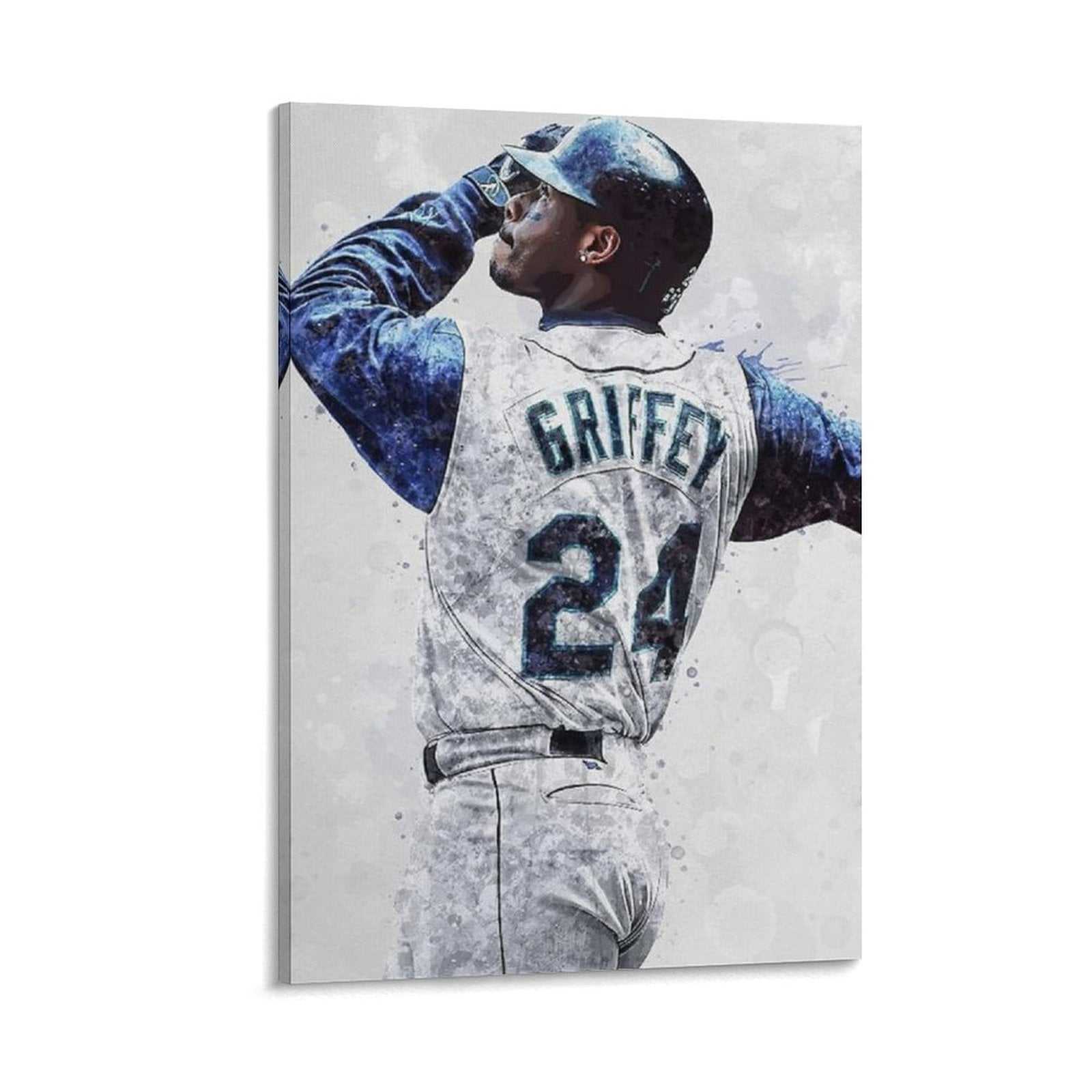 Ken Griffey Jr Poster Posters Art Print Wall Photo Paint Poster Hanging ...