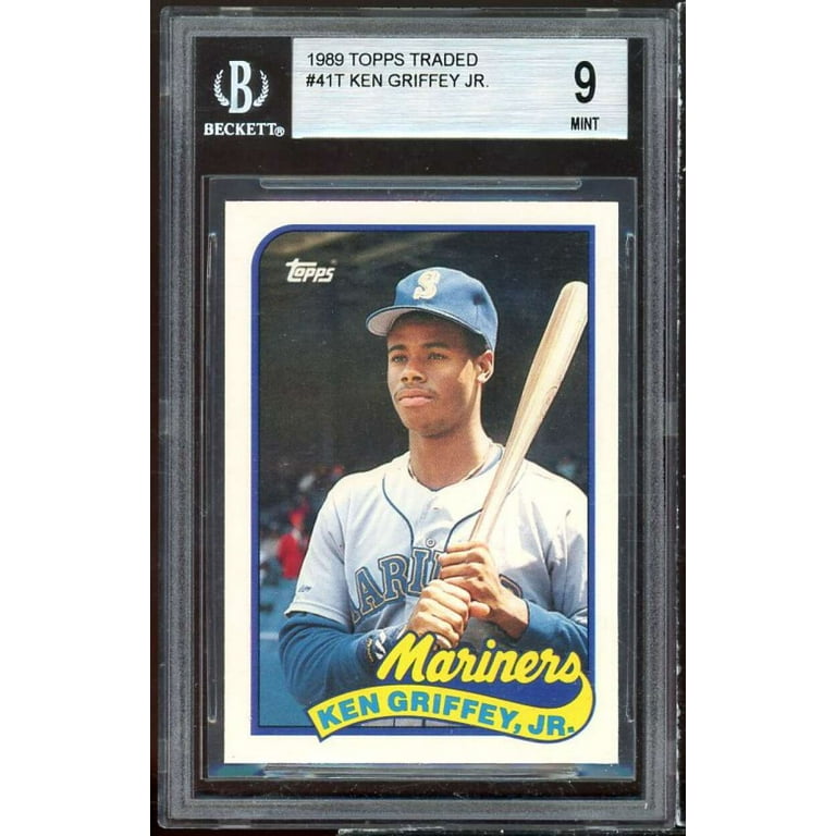 Ken Griffey Jr. Rookie Card 1989 Topps Traded #41t BGS 9 Ken Griffey Jr. Rookie Card 1989 Topps Traded #41t BGS 9