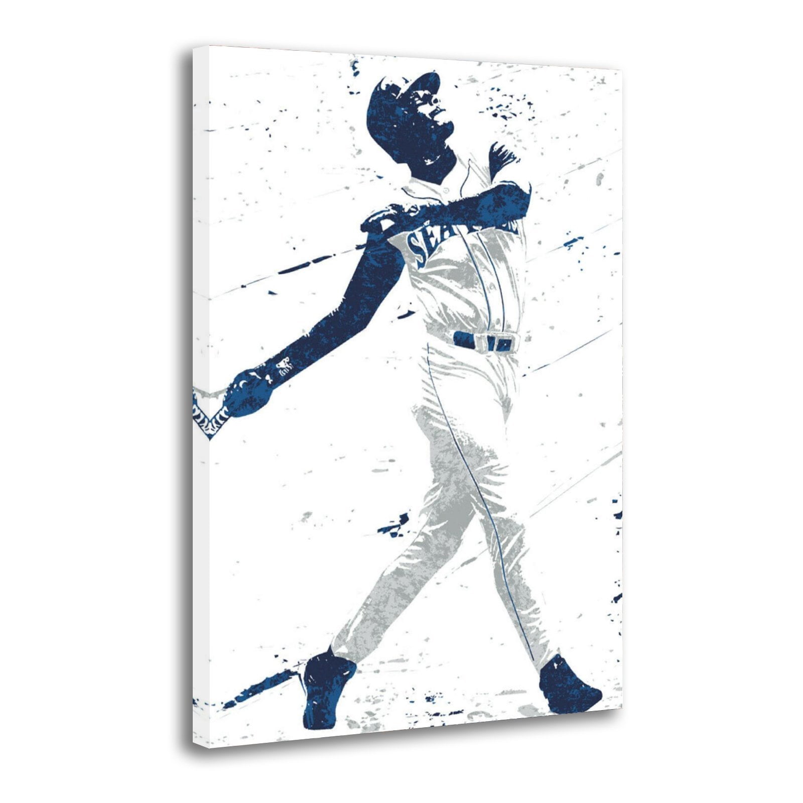 Ken Griffey Jr Seattle Canvas Art Poster and Wall Art Picture Print ...