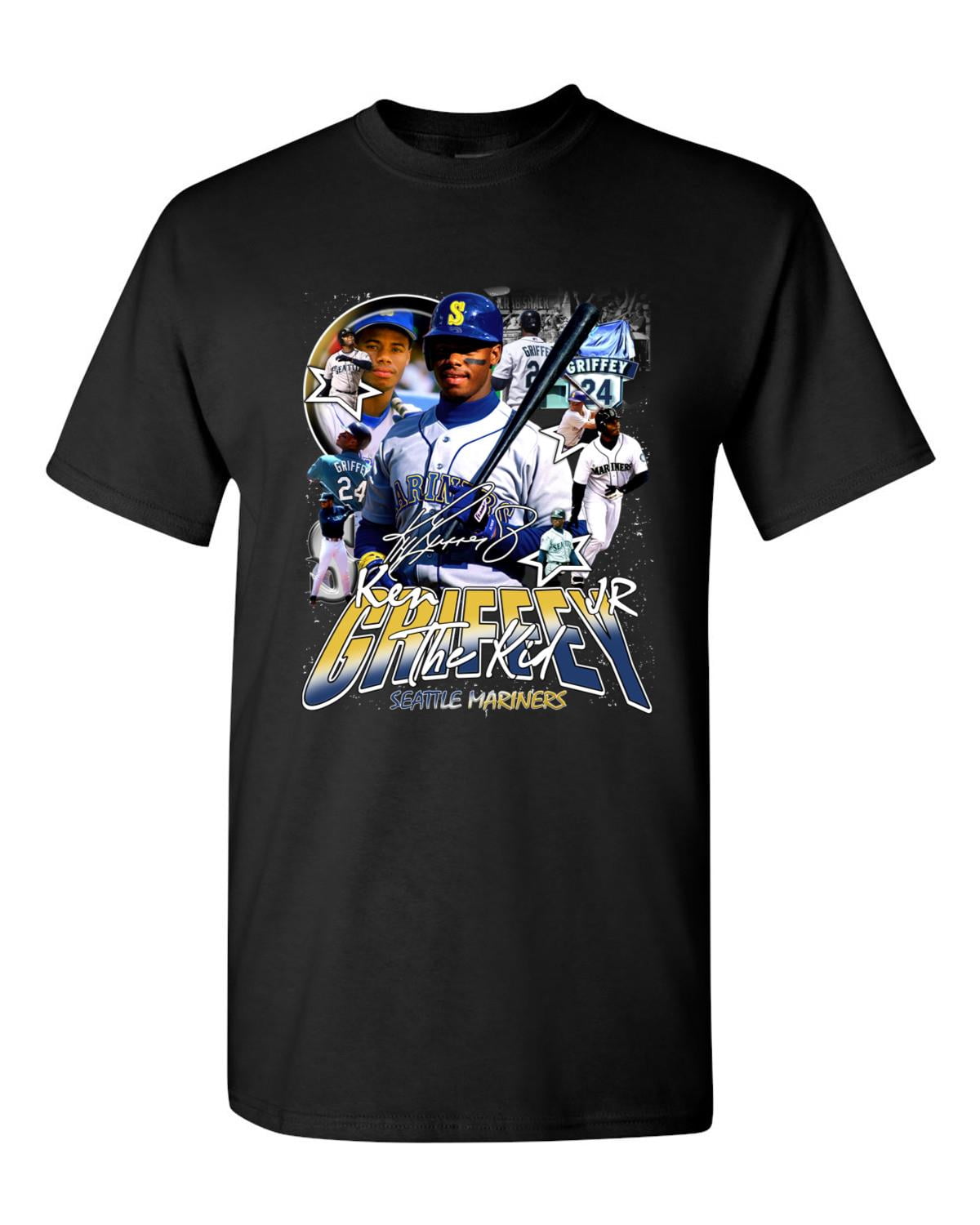 Ken Griffey Jr T-Shirt The Kid Baseball Tribute Graphic Design, for men ...