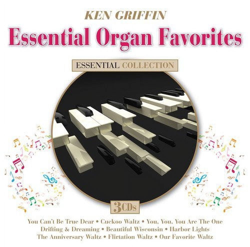 Pre-Owned - Ken Griffin 75 Essential Organ Favorites 3 CD set - Walmart.com