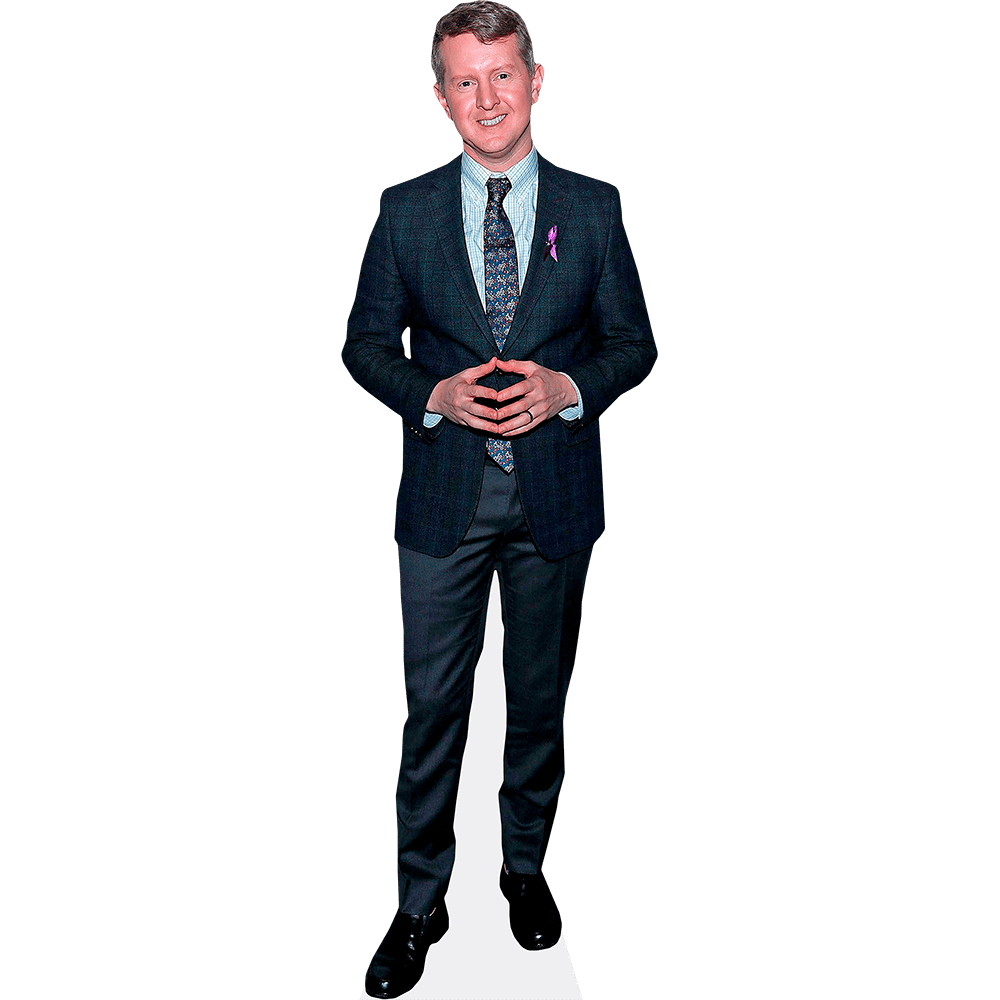 Ken Jennings (Suit) Mini Size Cutout. Standee. - Walmart.com