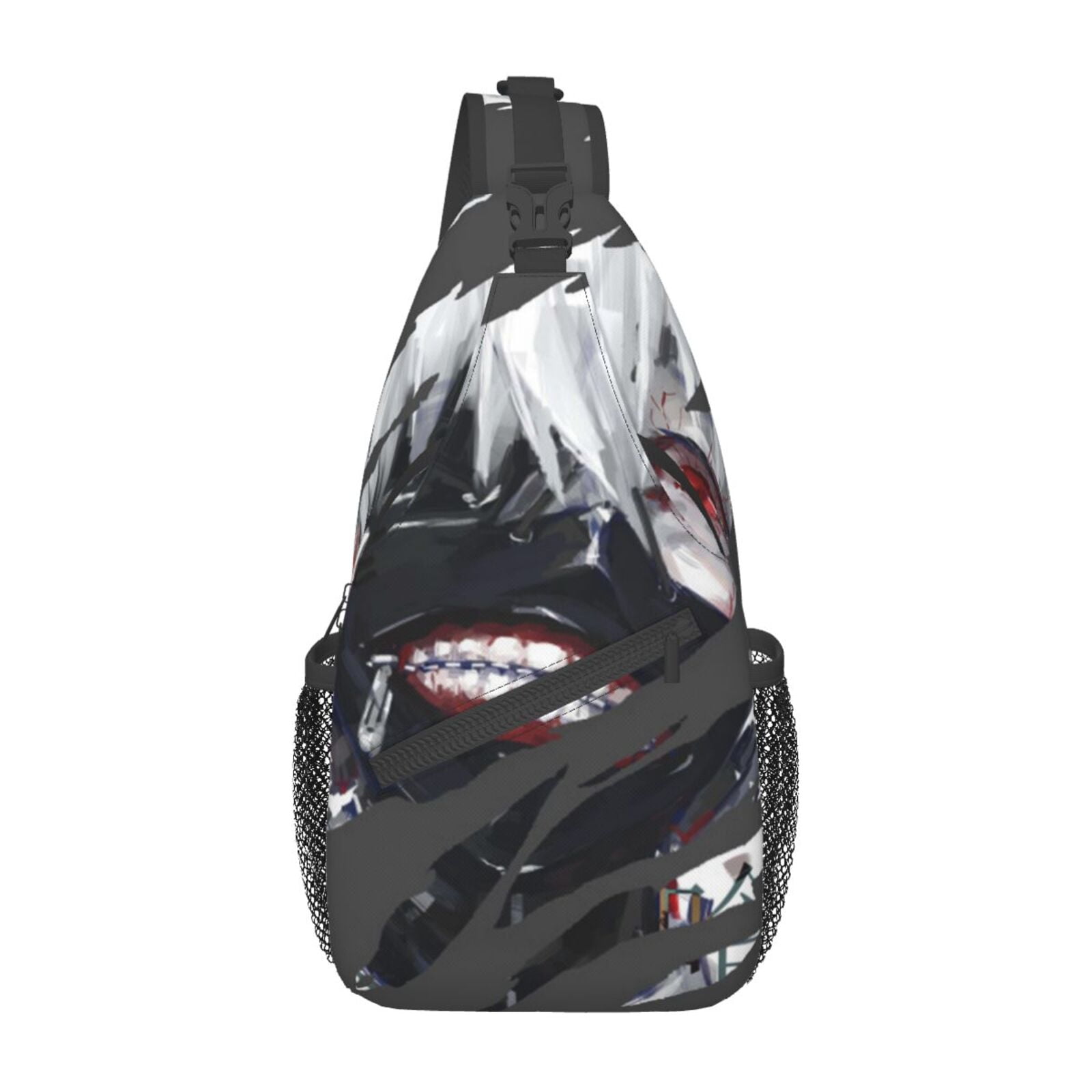 Ken Kaneki Anime Tokyo Ghoul Sling Crossbody Backpack Cross Chest Bag ...