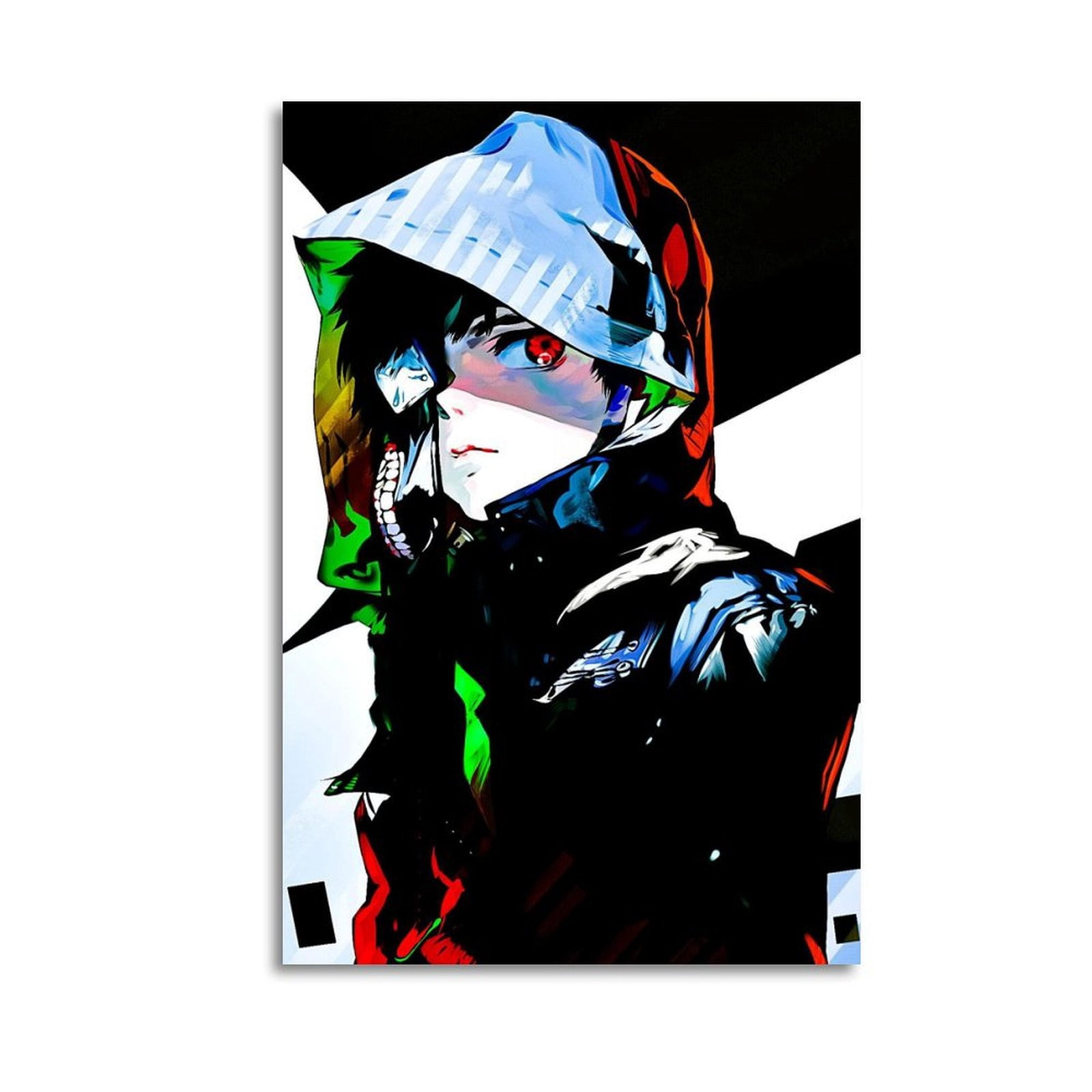 Ken Kaneki Poster Decoration Vibrant High-end Wall Posters Retro Room ...