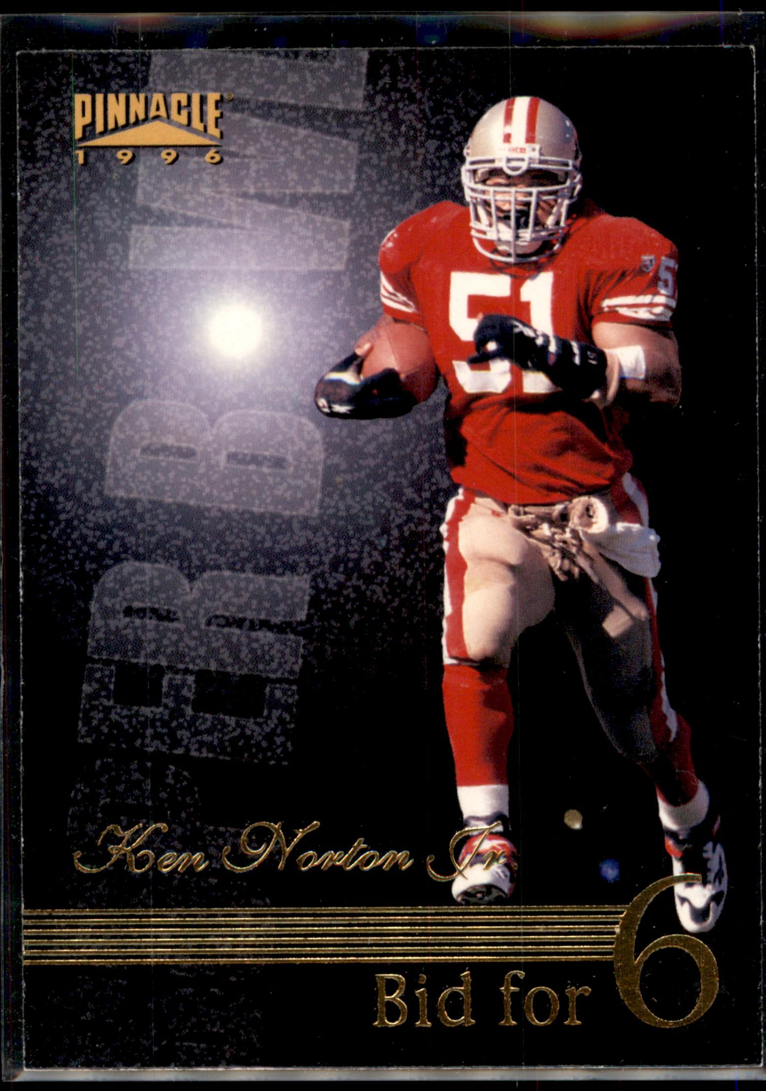 Ken Norton Jr. #192 1996 Pinnacle - Walmart.com