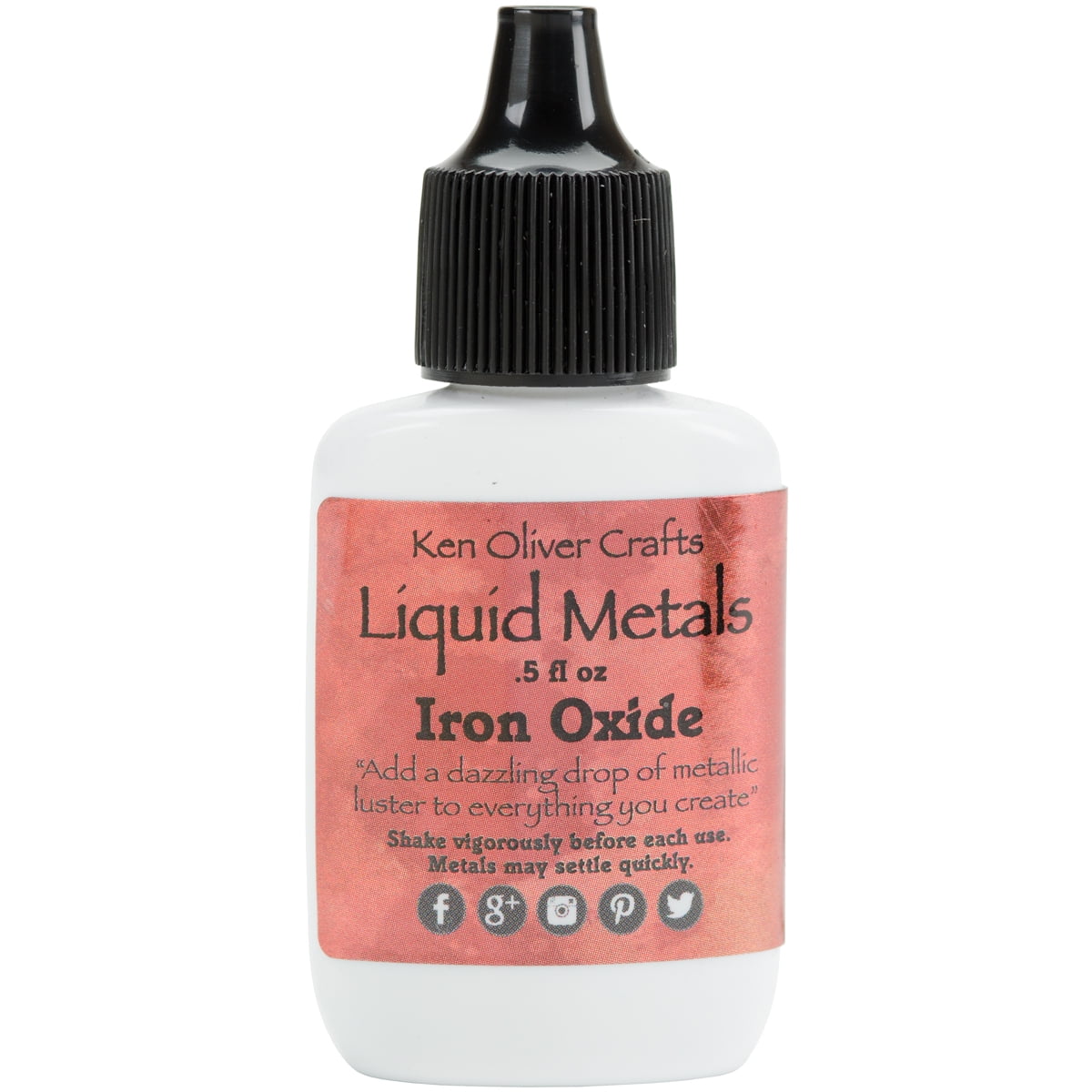 Ken Oliver Color Burst Liquid Metals-Iron Oxide - Walmart.com