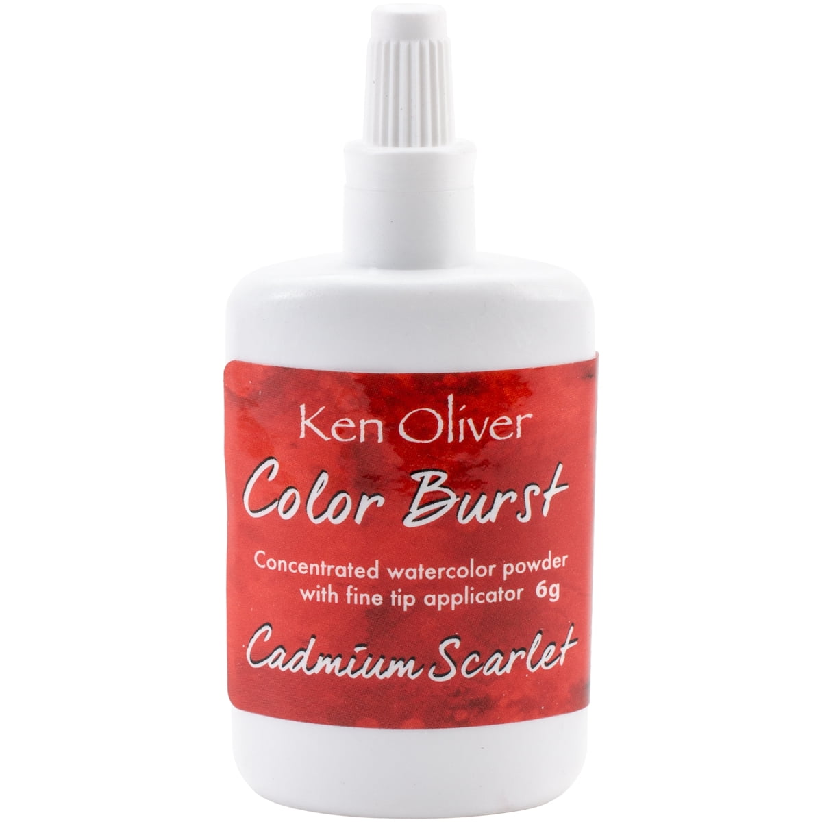 Ken Oliver Color Burst Powder 6gm-Cadmium Scarlet - Walmart.com