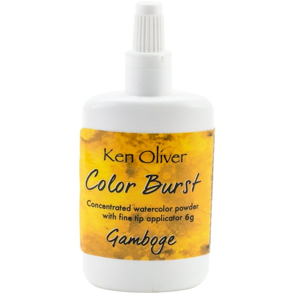Ken Oliver Color Burst Powder 6gm-Gamboge - Walmart.com