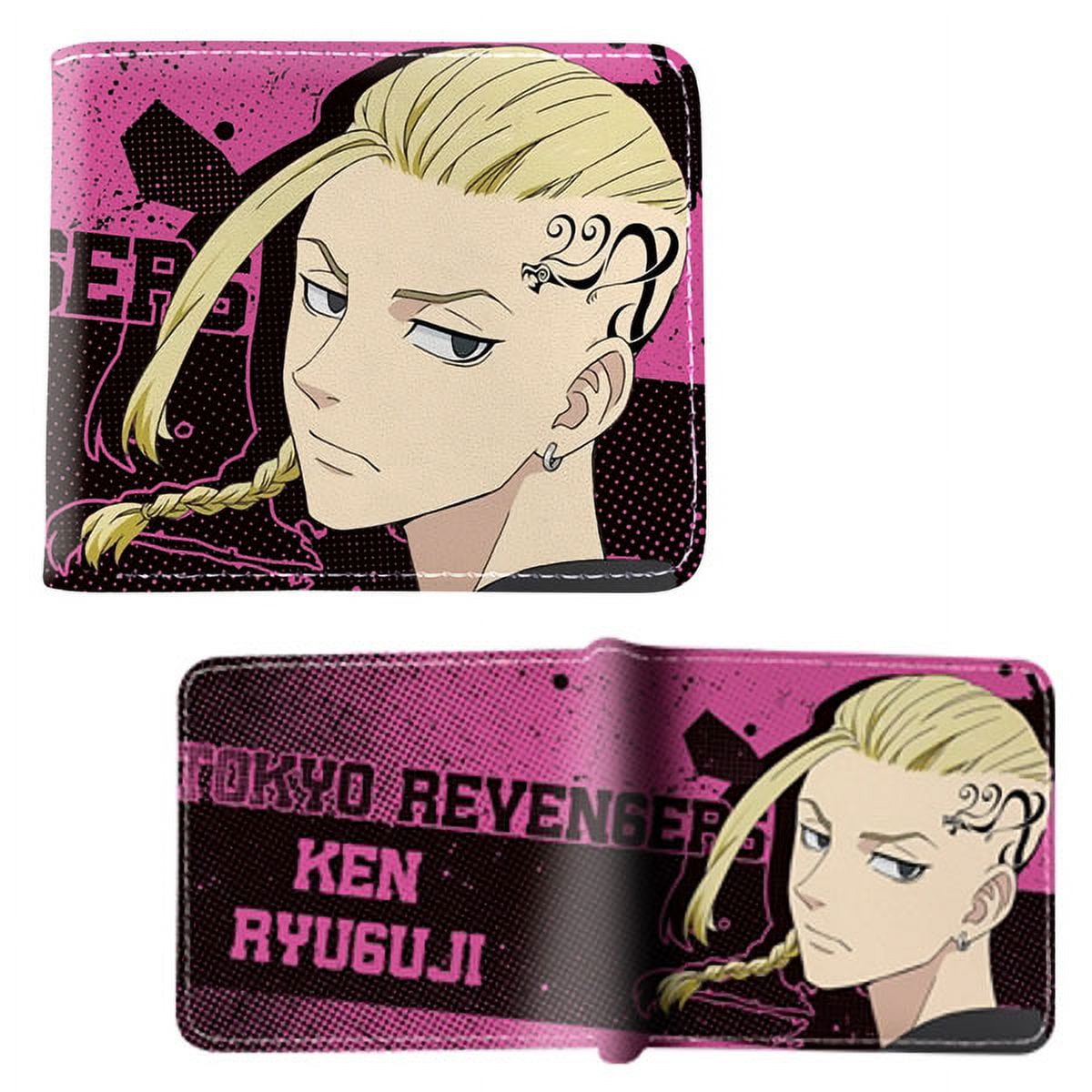 Ken Ryuguji Draken Style A - Tokyo Revengers 4x5" Bi-Fold Wallet ...