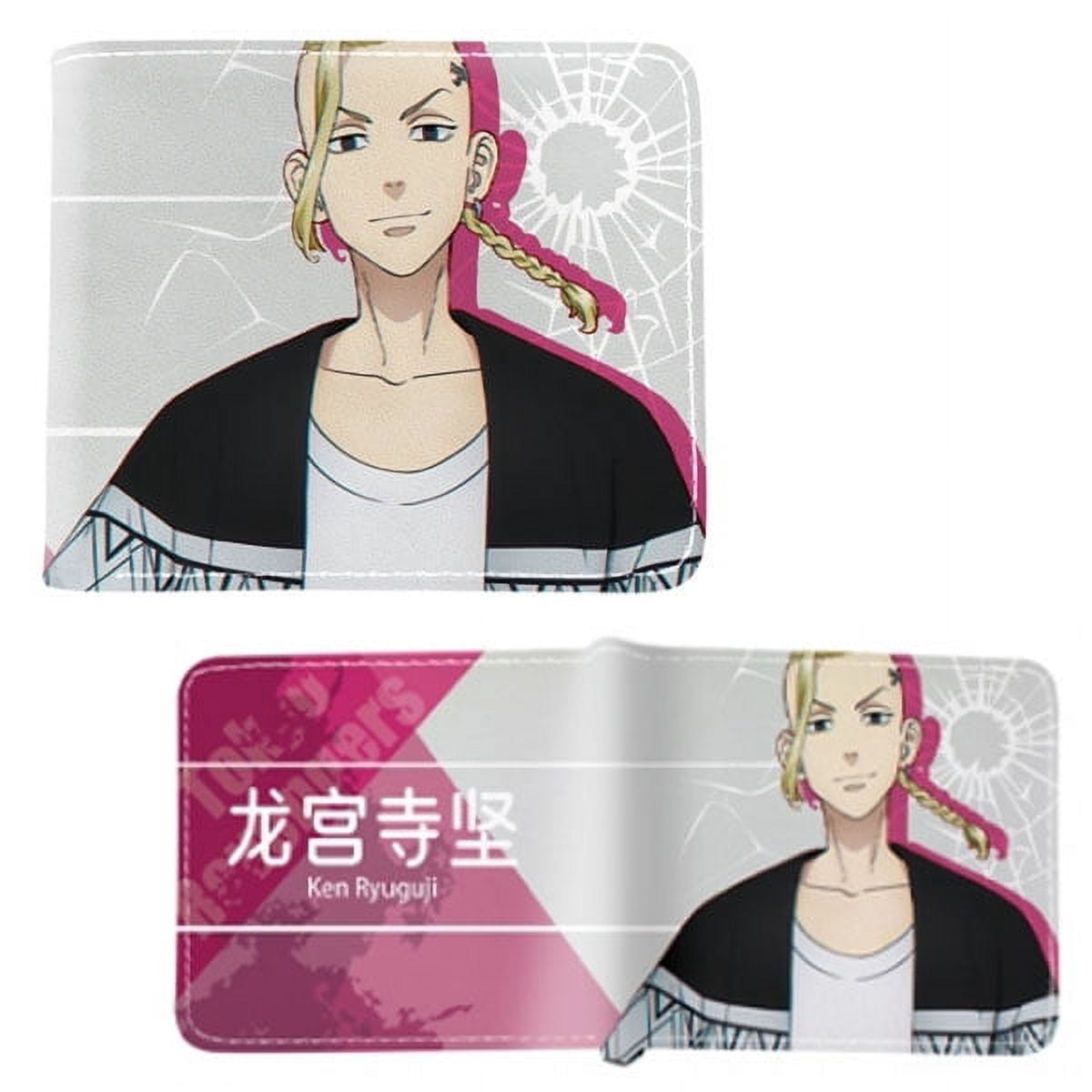 Ken Ryuguji Draken Style B - Tokyo Revengers 4x5" Bi-Fold Wallet ...