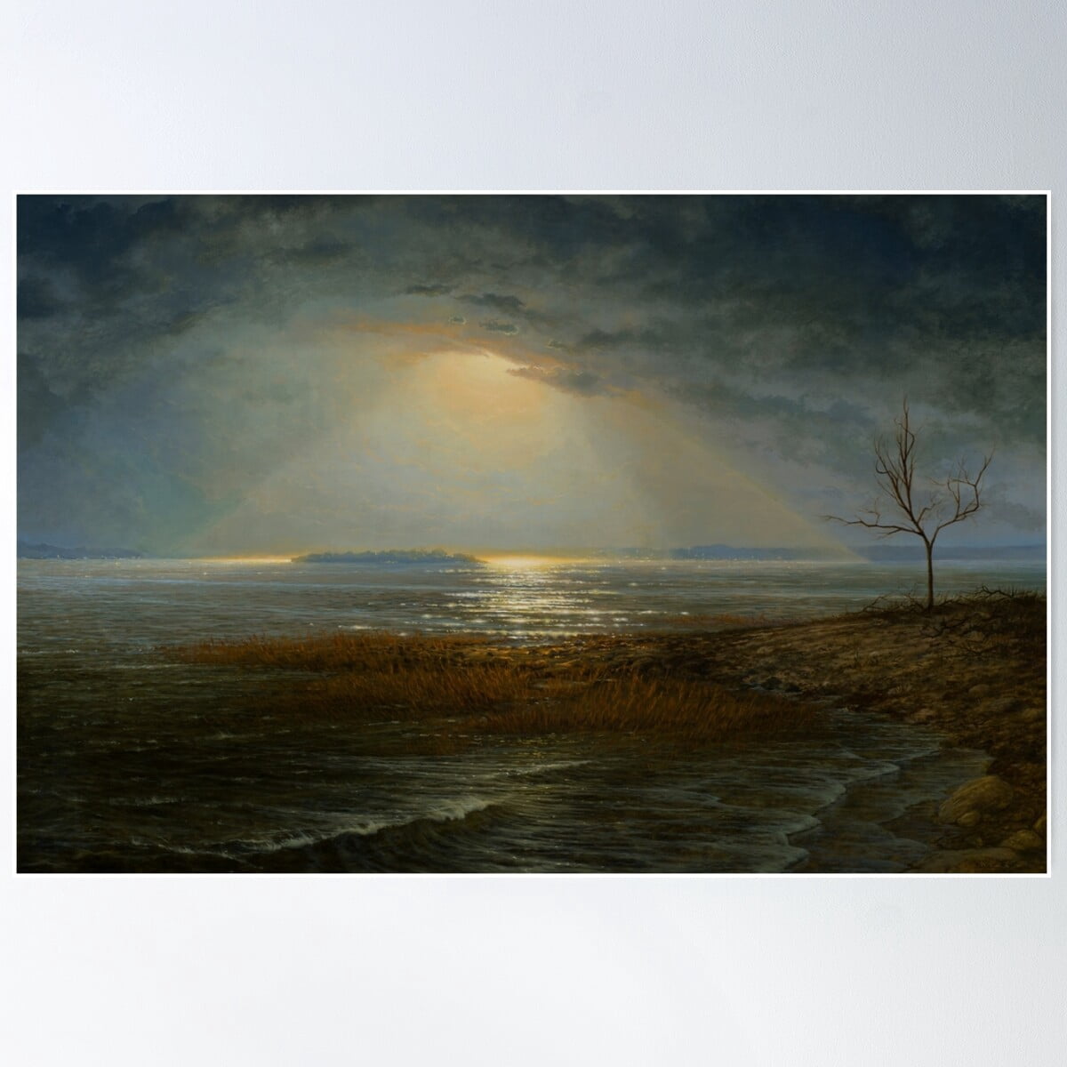 Ken Salaz - Forgiveness, Greenwich Point Park, Ct Poster Wall Art ...