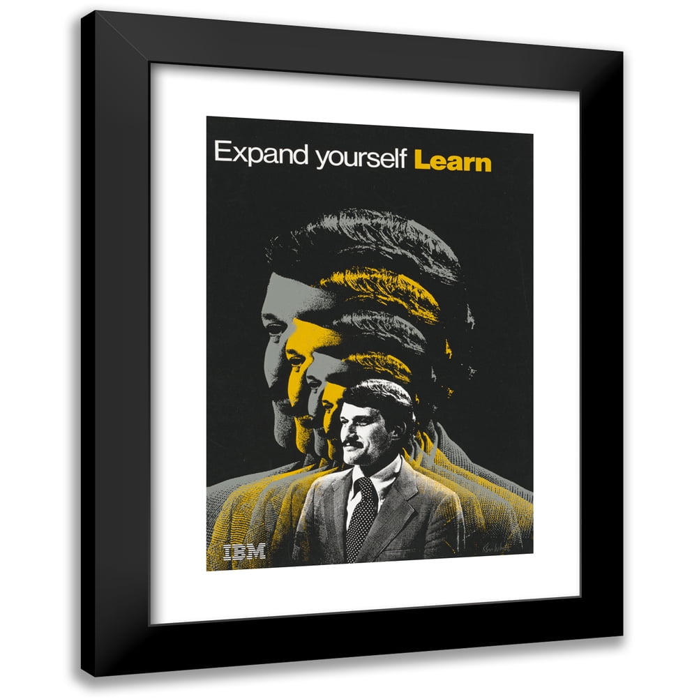 Ken White 11x14 Black Modern Framed Museum Art Print Titled - Ibm ...