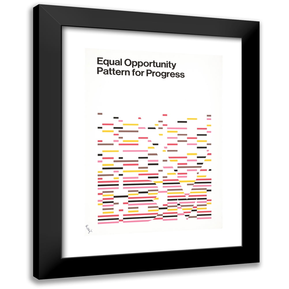 Ken White 14x18 Black Modern Framed Museum Art Print Titled - Ibm ...