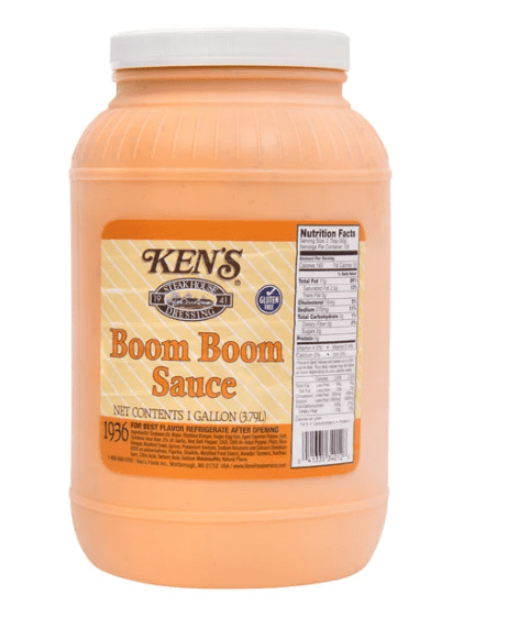 Ken's, Hot Sauce, 1 gal, Spicy Boom Boom flavor with chilies - Walmart.com