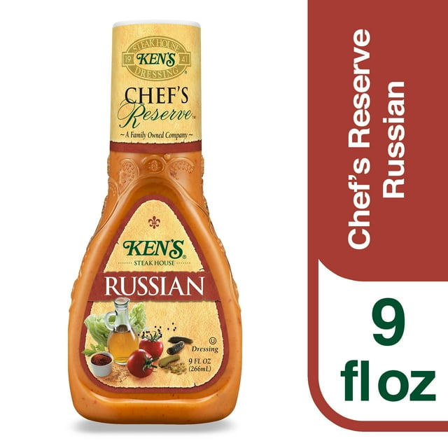 Ken's Steak House Chef's Reserve Russian Dressing 9 fl oz - Walmart.com