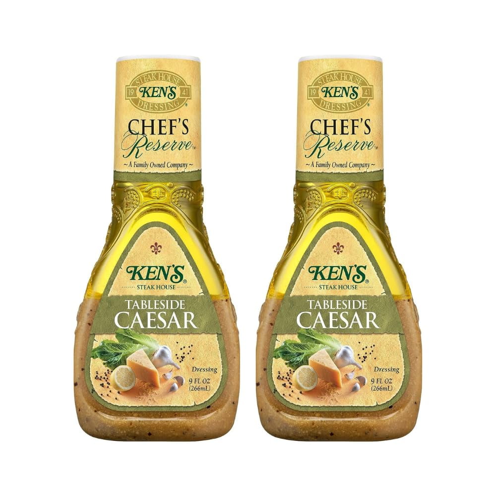 Ken's Steak House Chef's Reserve Tableside Caesar Dressing 9 Ounce ...