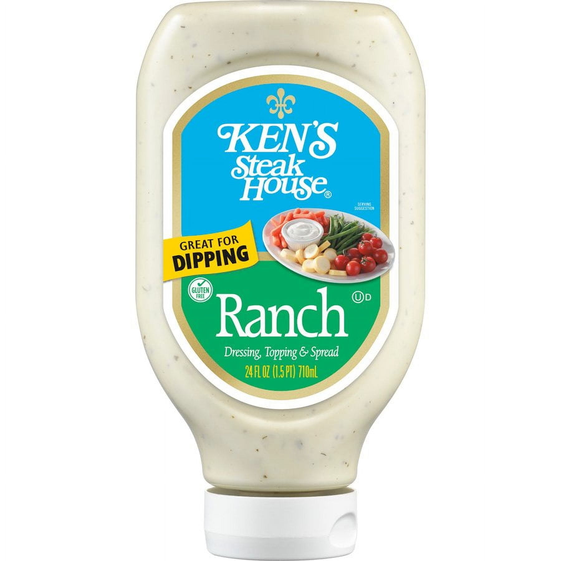 Ken's Steak House Ranch Dressing - 24 oz (Packaging May Vary) - Walmart.com