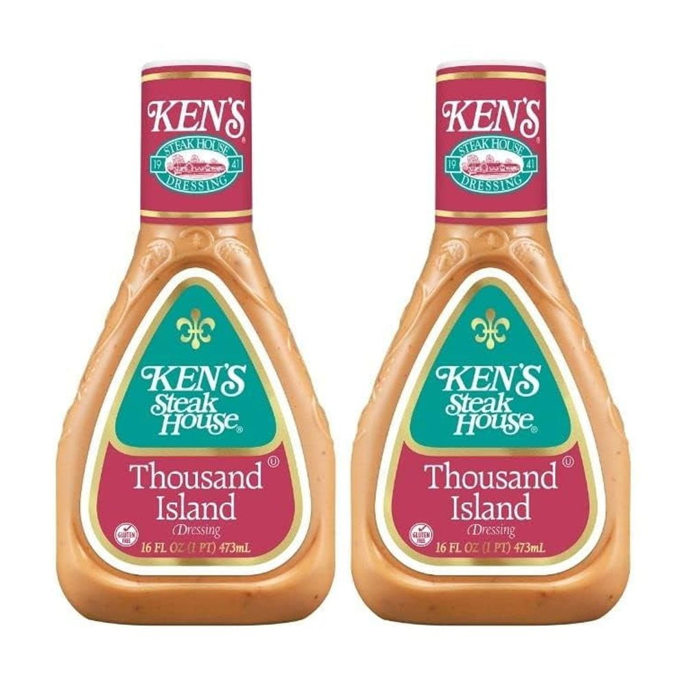 Ken's Steak House Thousand Island Dressing, 16 fl oz, Pack of 2 ...