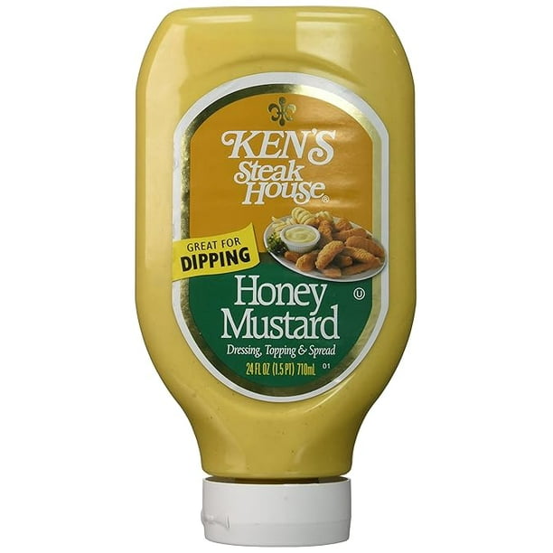 Ken's Steak House Topping and Spread with Squeezable Honey Mustard ...