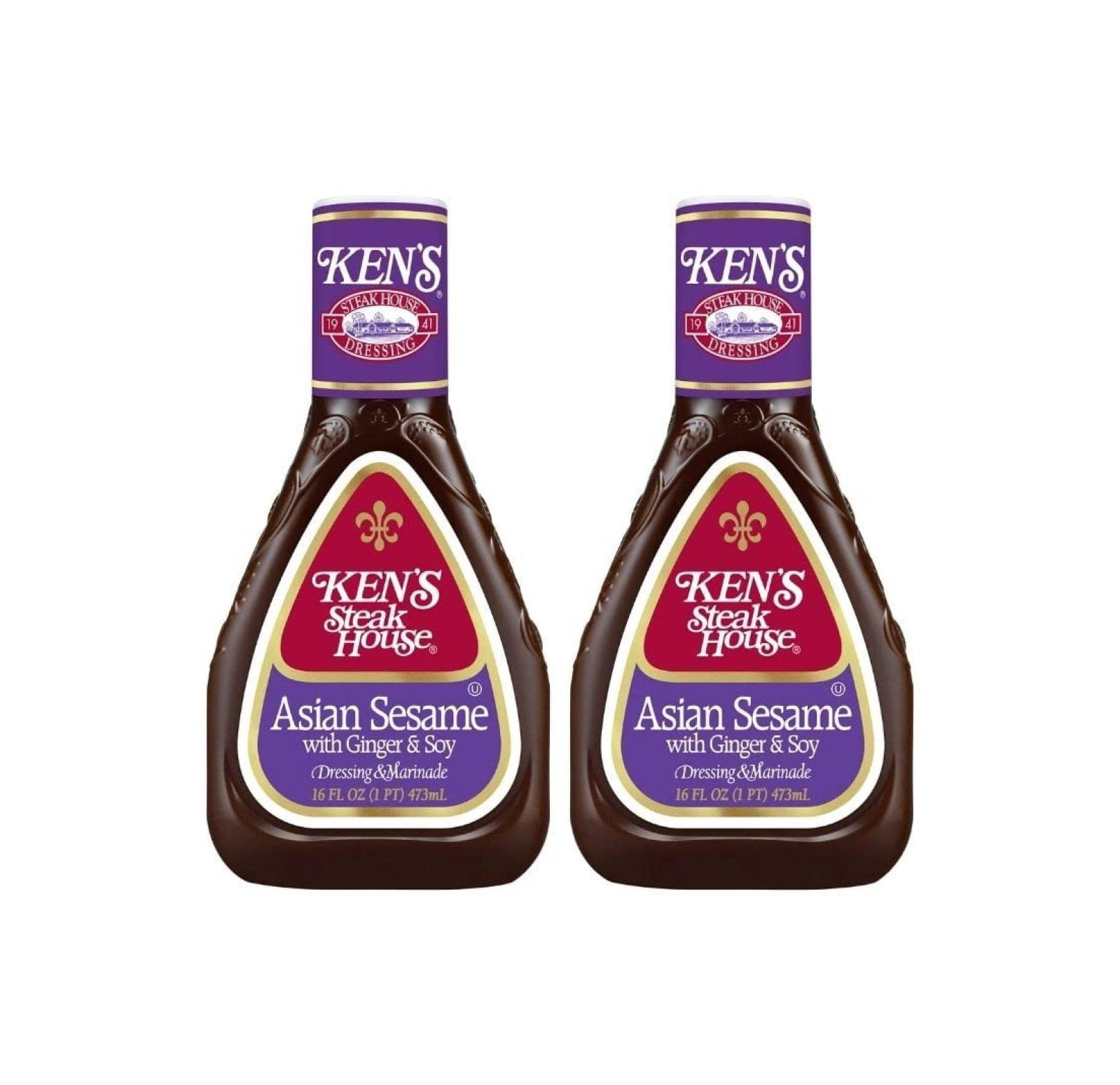 Ken’s Steakhouse Dressing, Asian Sesame Dressing & Marinade with Ginger ...