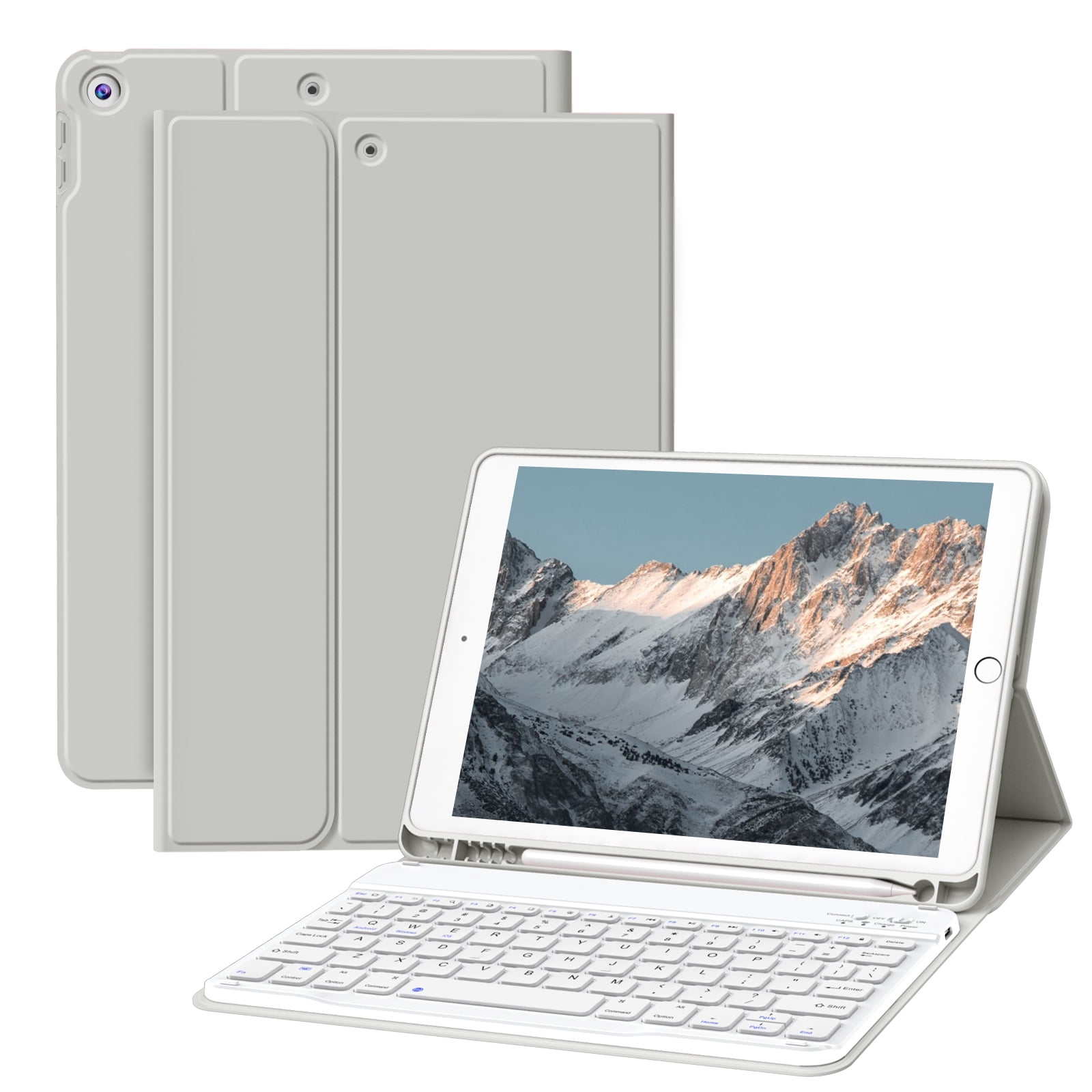 KenKe Case for iPad 9th/8th/7th Generation 10.2 inch, Stand Folio ...