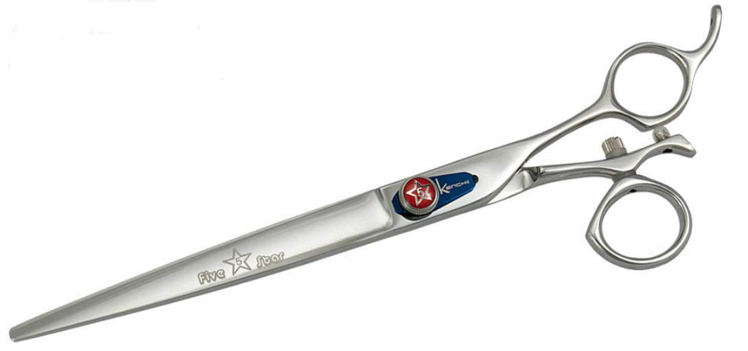 Kenchii Five Star Swivel Professional Grooming Shears/Scissors (8 Inch ...
