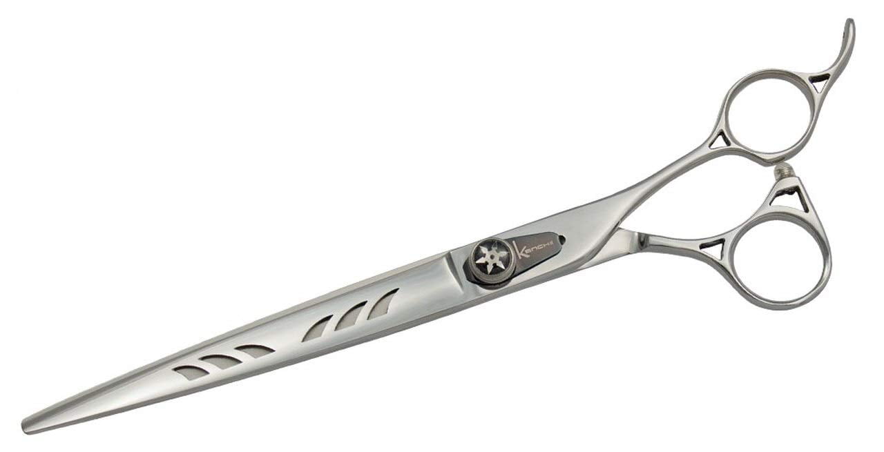 Kenchii Grooming Spider Shears Right Hand 8" Straight KESP8 w/ 6PK ...