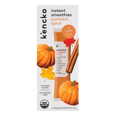 Kencko Blues Organic Instant Fruit & Veggie Smoothies, Powdered Drink ...