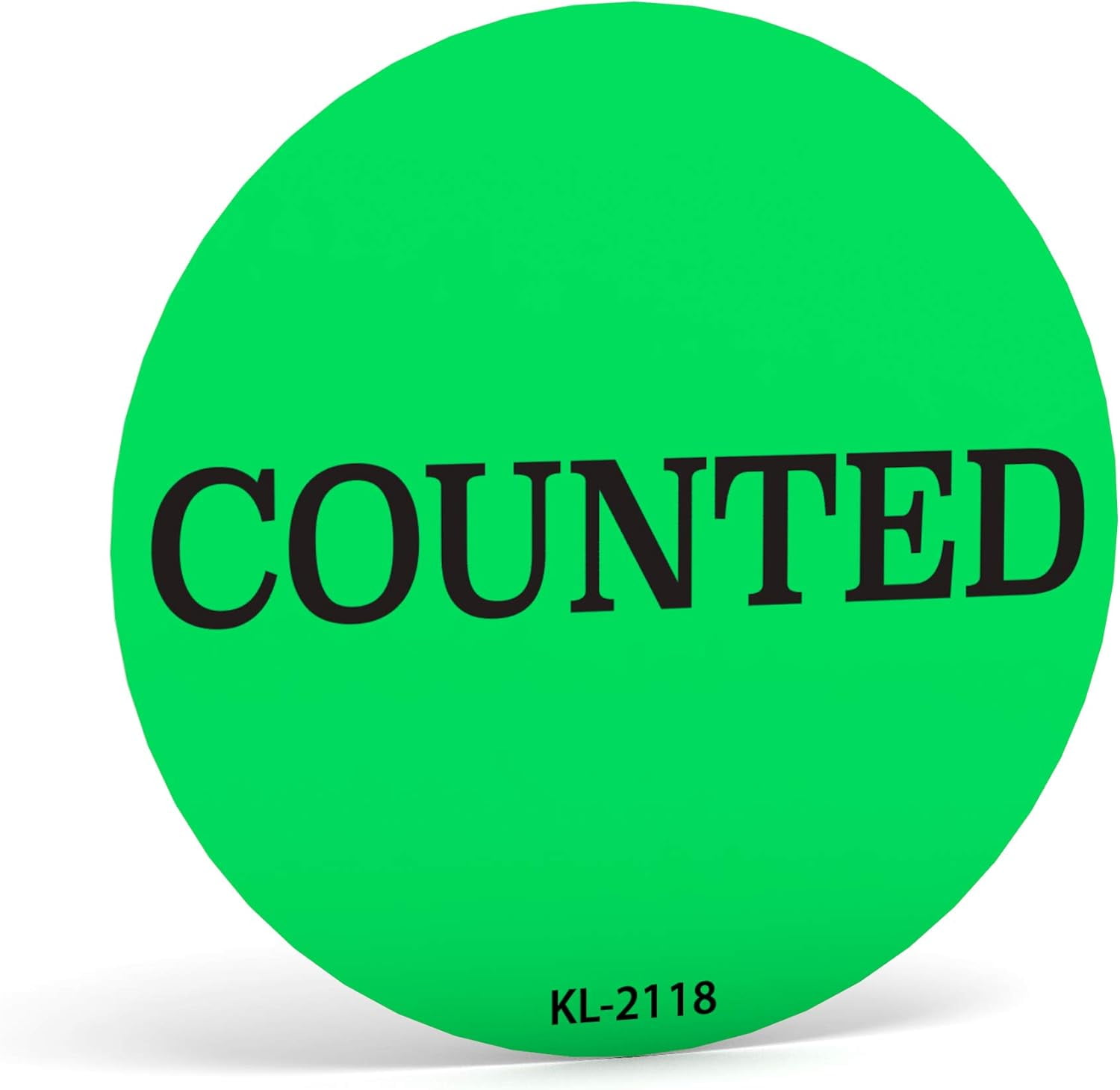 Kenco 2" Circle Inventory Control Stickers for Shipping and Inventory ...