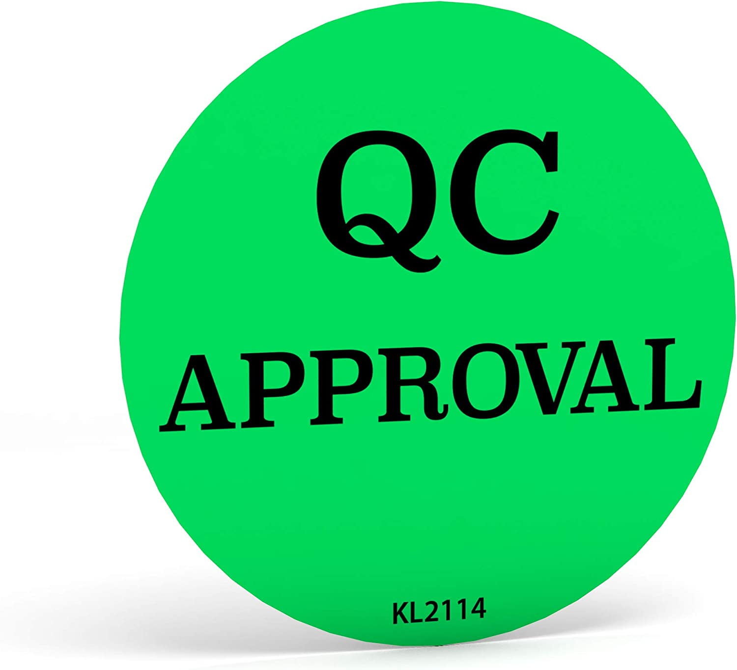 Kenco 2" Circle Inventory Control Stickers for Shipping and Inventory ...