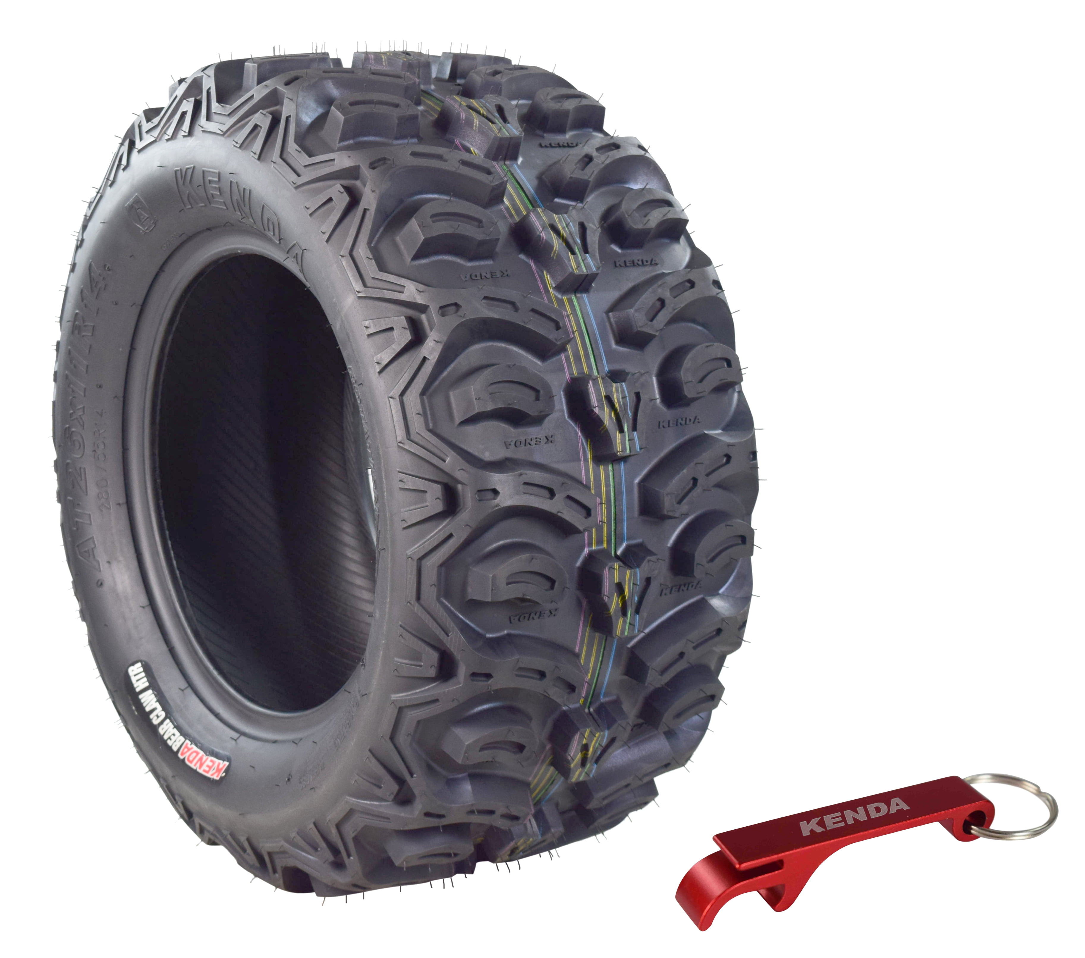 Kenda 085871461D1 26x11R14 Bear Claw HTR Rear Radial ATV/UTV Tire 26x11 ...