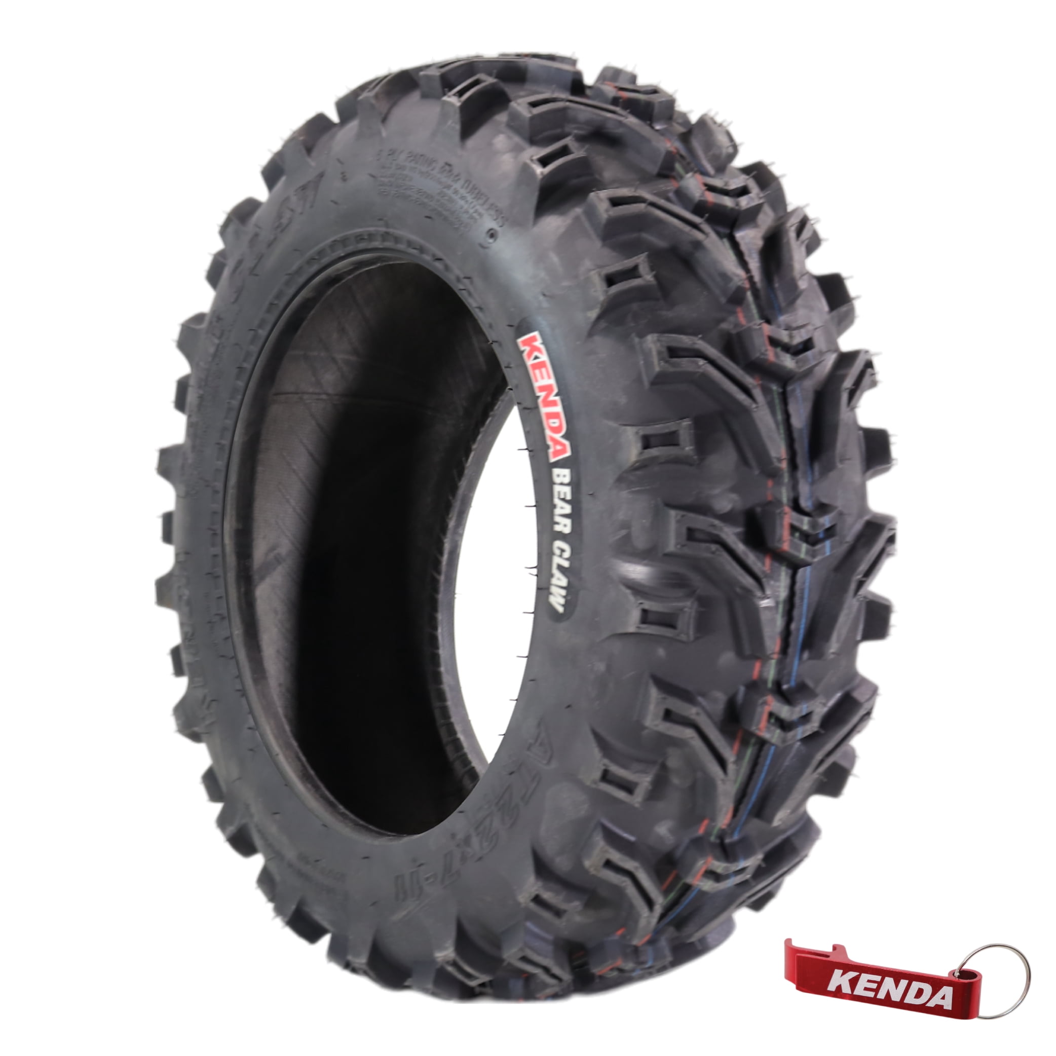 Kenda Bear Claw 22x7-11 Front Off-Road Tire for All-Terrain (ATV ...